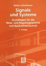 Signale und Systeme: Grundlagen für die Mess- und Regelungstechnik und ...