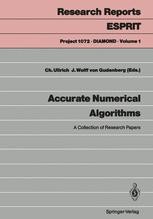 Accurate Numerical Algorithms: A Collection of Research Papers ...