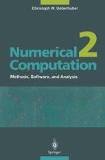 Numerical Computation 2: Methods, Software, and Analysis | SpringerLink