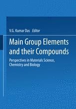Main Group Elements and their Compounds: Perspectives in Materials ...