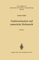 Funktionalanalysis und numerische Mathematik | SpringerLink