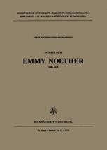Emmy Noether | SpringerLink