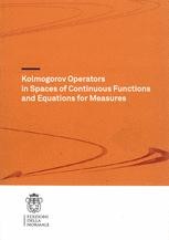 Kolmogorov Operators in Spaces of Continuous Functions and Equations for Measures | SpringerLink