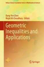Geometric Inequalities and Applications | Springer Nature Link (formerly SpringerLink)