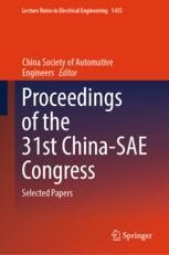 Proceedings of the 31st China-SAE Congress: Selected Papers | SpringerLink