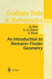 An Introduction to Riemann-Finsler Geometry | Springer Nature Link