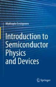 Introduction to Semiconductor Physics and Devices | Springer Nature Link