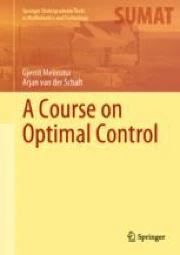 A Course on Optimal Control | Springer Nature Link