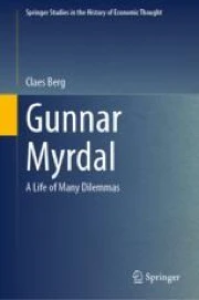 Gunnar Myrdal: A Life of Many Dilemmas | Springer Nature Link