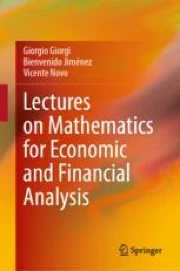 Lectures on Mathematics for Economic and Financial Analysis | Springer ...