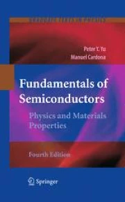 Fundamentals of Semiconductors: Physics and Materials Properties | Springer Nature Link