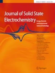 Volume 27, Issue 1 | Journal of Solid State Electrochemistry
