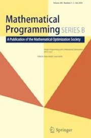 Home | Mathematical Programming