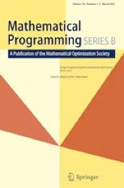 Home | Mathematical Programming