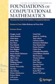 Home | Foundations of Computational Mathematics