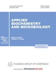 Home | Applied Biochemistry and Microbiology