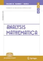Home | Analysis Mathematica