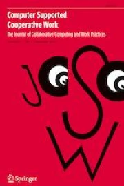 Home | Computer Supported Cooperative Work (CSCW)