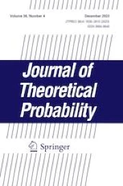 Volume 36, Issue 4 | Journal of Theoretical Probability