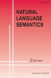 Home | Natural Language Semantics