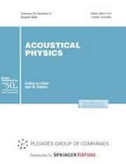 Home | Acoustical Physics