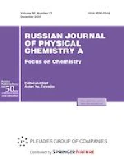 Home | Russian Journal of Physical Chemistry A | Springer Nature Link