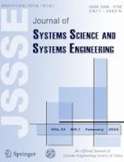 Home | Journal of Systems Science and Systems Engineering