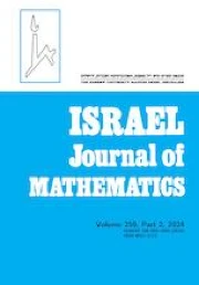 Home | Israel Journal of Mathematics