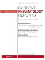 Home | Current Rheumatology Reports
