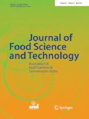 Home | Journal of Food Science and Technology | Springer Nature Link