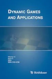 Home | Dynamic Games and Applications