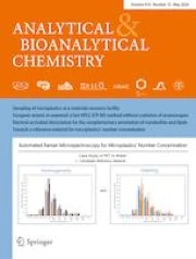Volume 416, Issue 12 | Analytical and Bioanalytical Chemistry