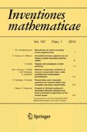 Volume 197, Issue 1 | Inventiones mathematicae