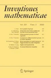 Volume 221, Issue 2 | Inventiones mathematicae