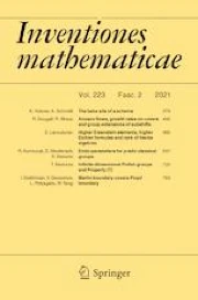 Volume 223, Issue 2 | Inventiones mathematicae