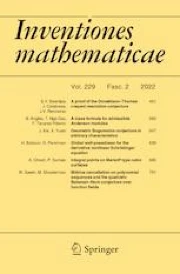 Volume 229, Issue 2 | Inventiones mathematicae