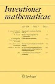 Volume 231, Issue 1 | Inventiones mathematicae