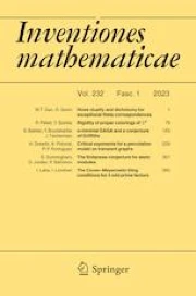 Volume 232, Issue 1 | Inventiones mathematicae