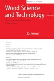 Home | Wood Science and Technology