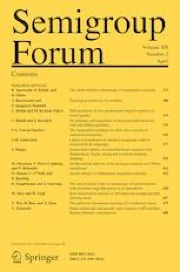 Home | Semigroup Forum