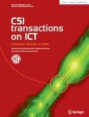 Home | CSI Transactions on ICT