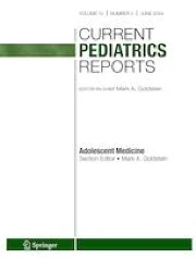 Home | Current Pediatrics Reports
