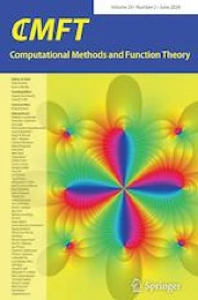 Home | Computational Methods and Function Theory
