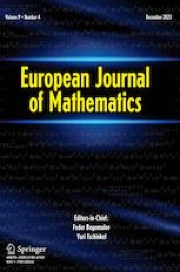 Volume 9, Issue 4 | European Journal of Mathematics