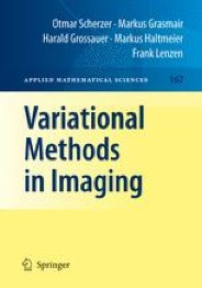 Variational Methods in Imaging | SpringerLink