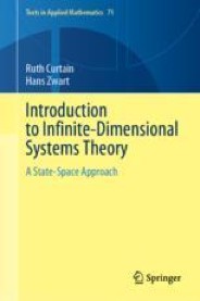 Introduction to Infinite-Dimensional Systems Theory | SpringerLink