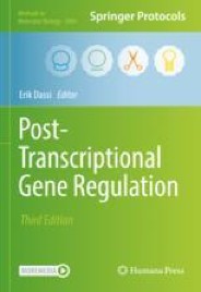 In Vivo RNA Structure Probing with DMS-MaPseq | SpringerLink