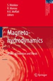 Magnetohydrodynamics | SpringerLink