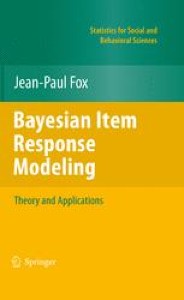 Bayesian Item Response Modeling | SpringerLink
