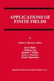 Applications of Finite Fields | SpringerLink